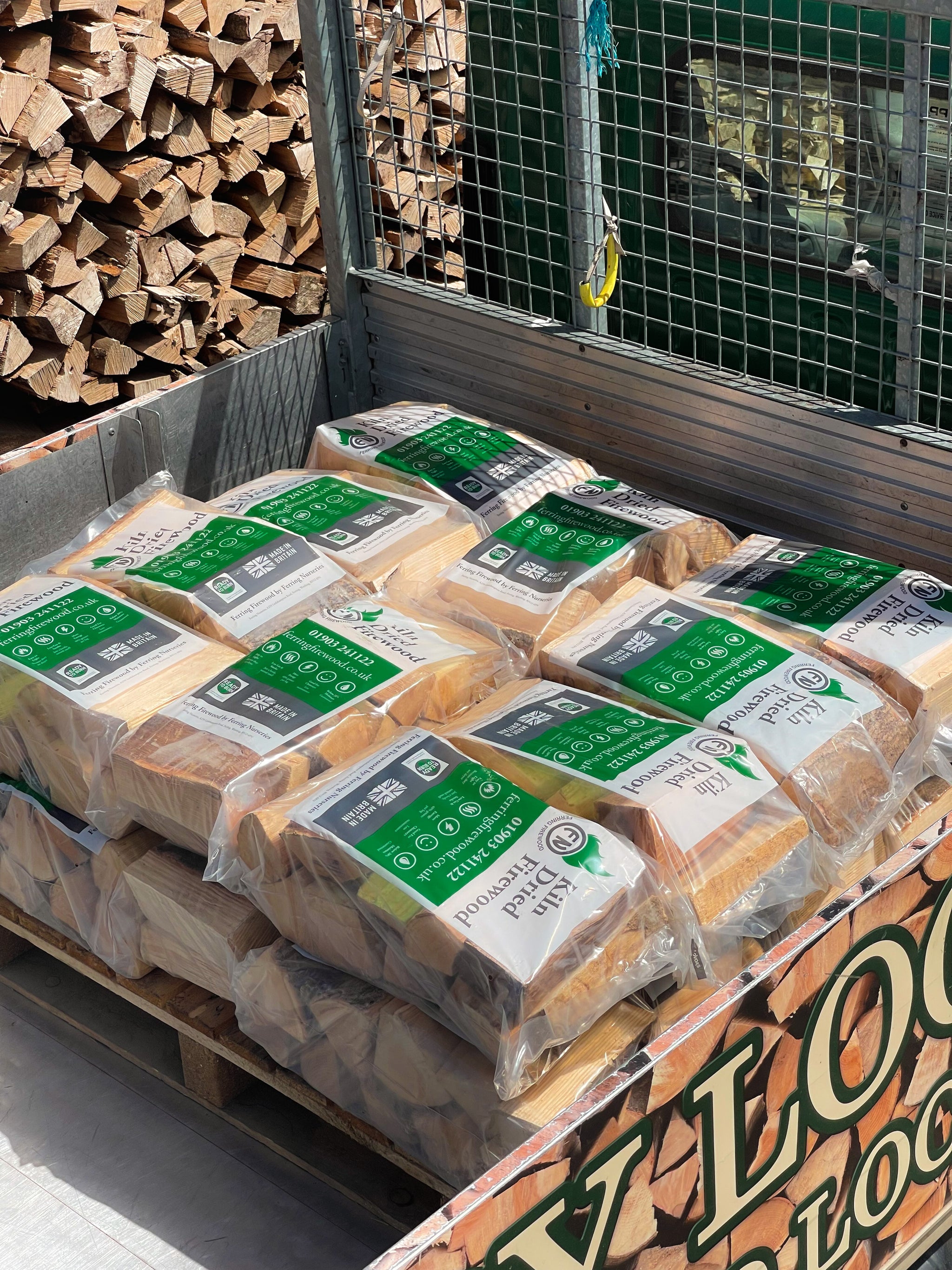 Kiln Dried Firewood Bags – Ferring Firewood